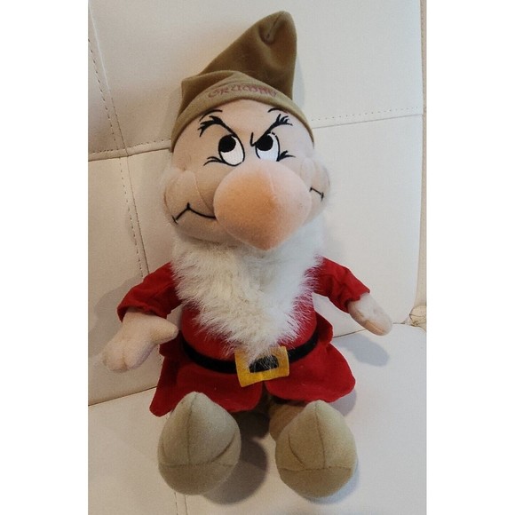 Disney | Toys | Disney Snow White Seven Dwarfs Grumpy Plush Stuffed ...